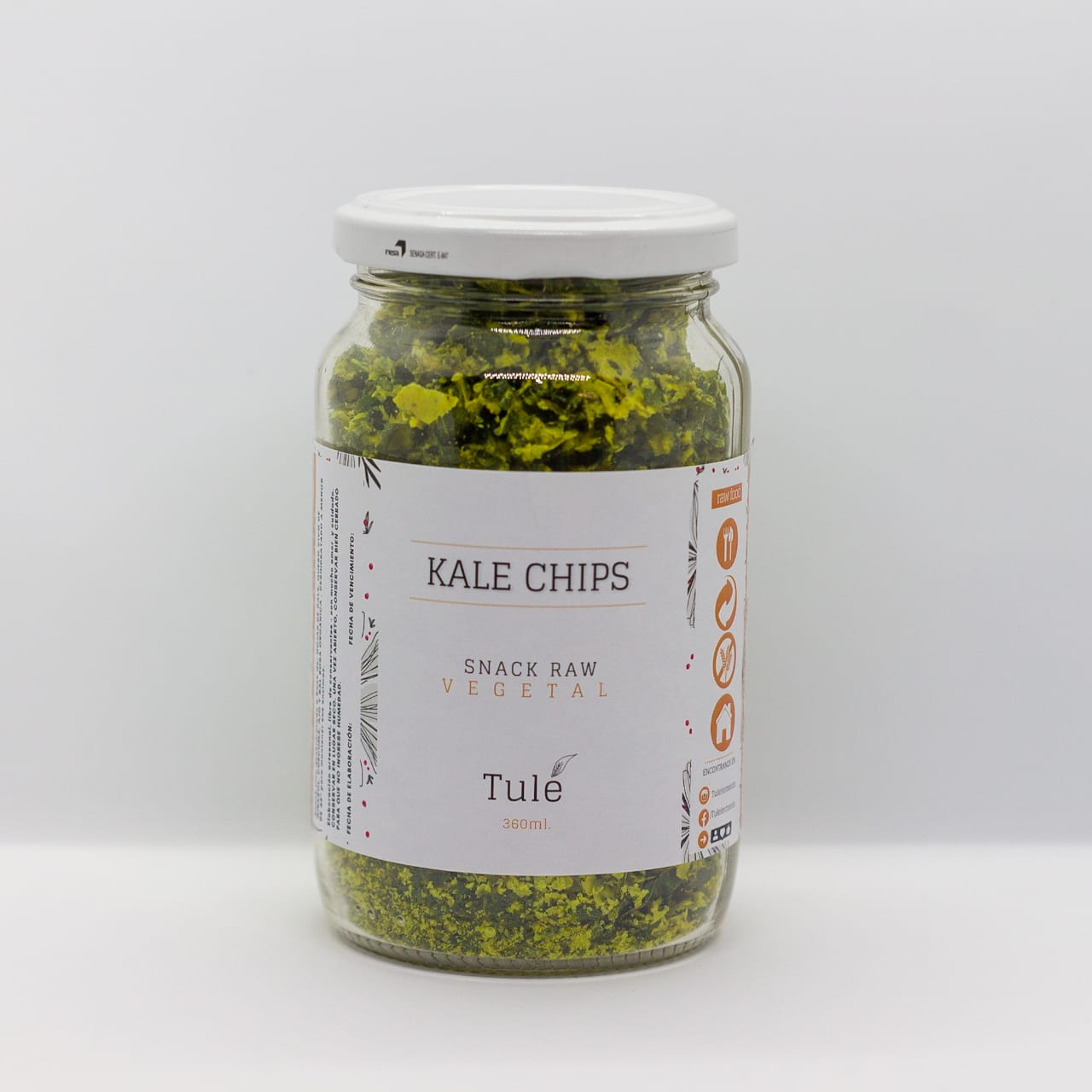 Chips de Kale x 360ml - Tulé - INDIGO